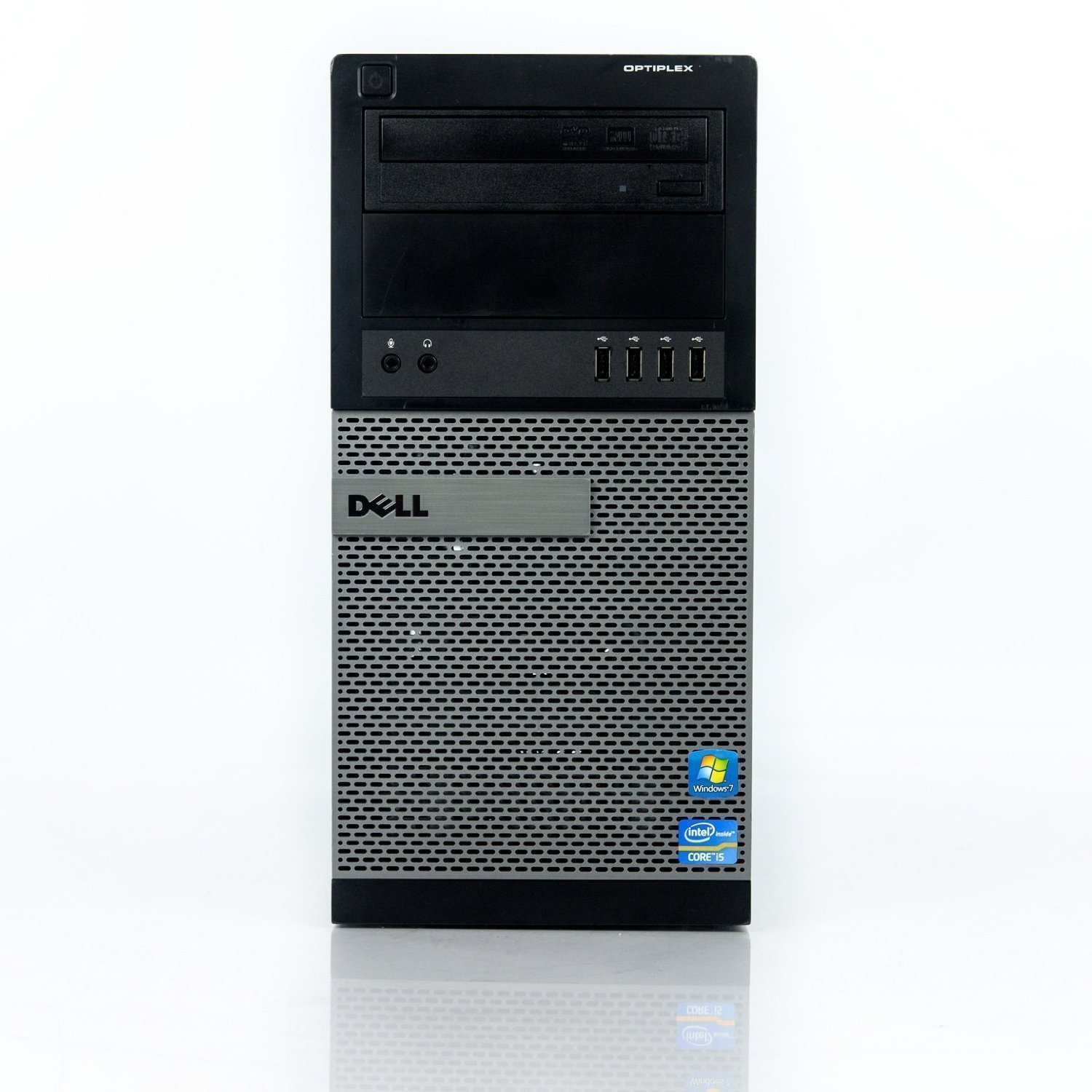 Dell Optiplex 9010 Tower Premium Business Desktop Computer (Intel Quad-Core i5-3470 up to 3.6GHz, 8GB DDR3 Memory, 2TB HDD + 120GB SSD, DVD, WiFi, Windows 10 Professional) (Renewed)