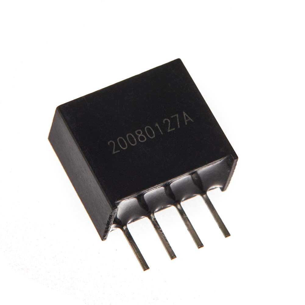 Bridgold 2pcs B1212S-1WR2 B1212S DC/DC Converter Input 12V Output 12V Isolation Power Supply Module Step Down High Efficiency Module Receivers,1W