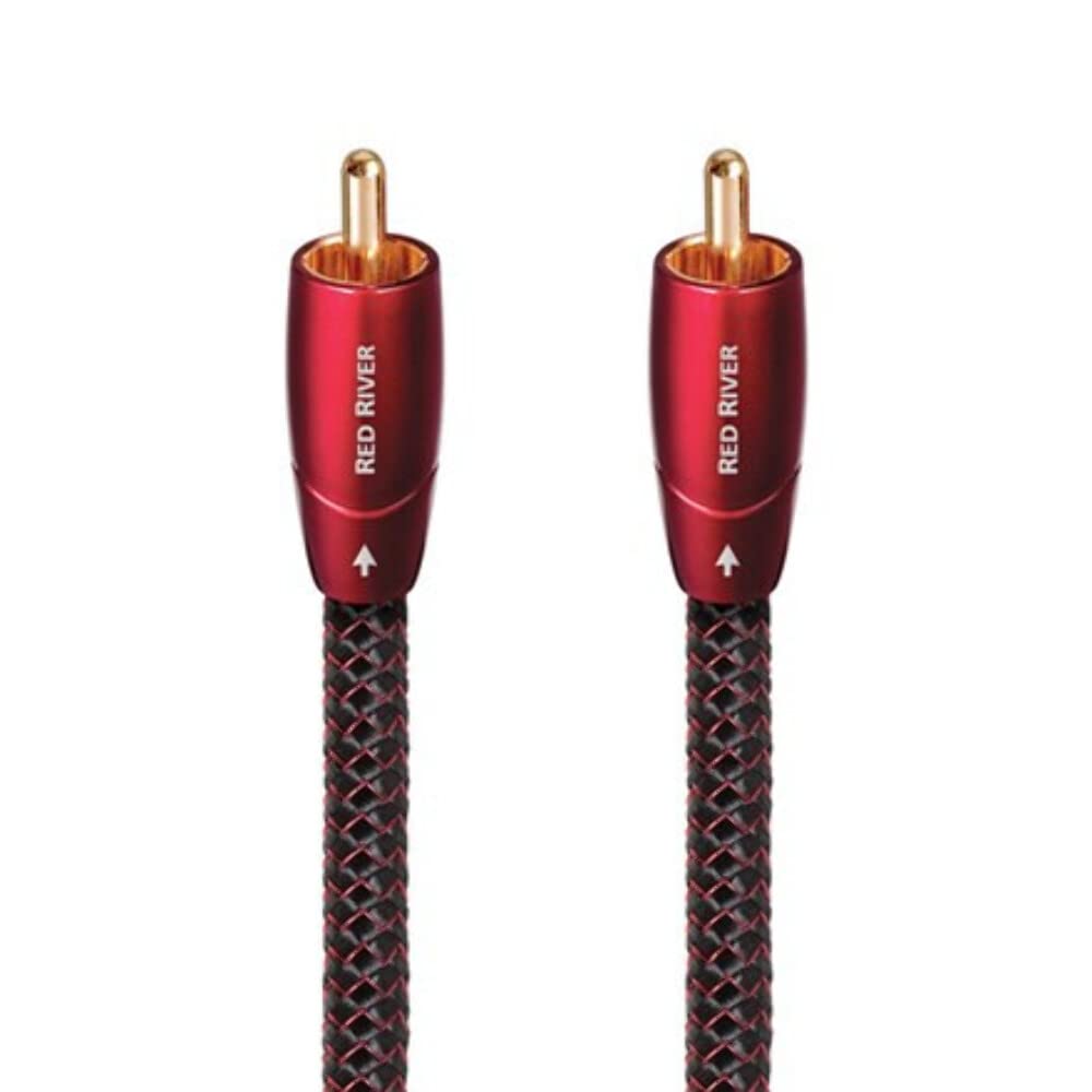 AudioQuest Red River XLR to XLR Analog Audio Interconnect Cables - 2.46' (0.75m) - 2-Pack
