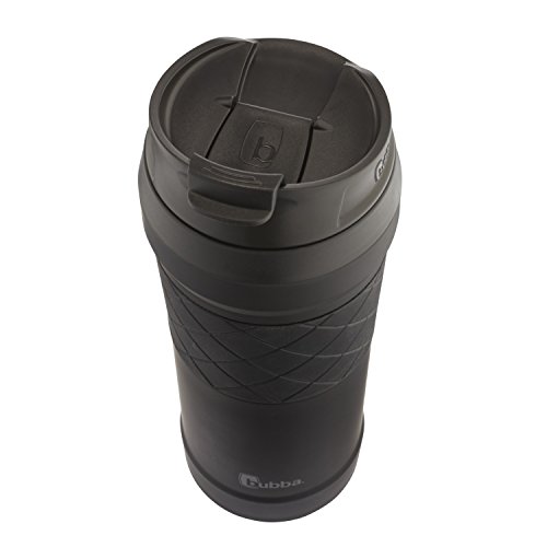 Bubba HERO Elite Vacuum-Insulated Stainless Steel Travel Mug with TasteGuard, 16 oz, Black