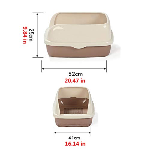 Cat Litter Tray Semi-Closed Drawer from The Makers of Self-Cleaning Significantly Reduces Cleaning Time with Cat Litter Scoop