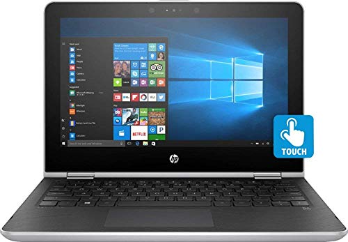 HP Pavilion x360, Premium 2019 Flagship 11.6 inch HD IPS Touchscreen 2 in 1 Laptop, Intel Quad-Core Pentium Silver N5000, 4GB DDR4, 500GB HDD, HD Webcam Bluetooth 4.2 802.11ac USB 3.1 HDMI Win 10