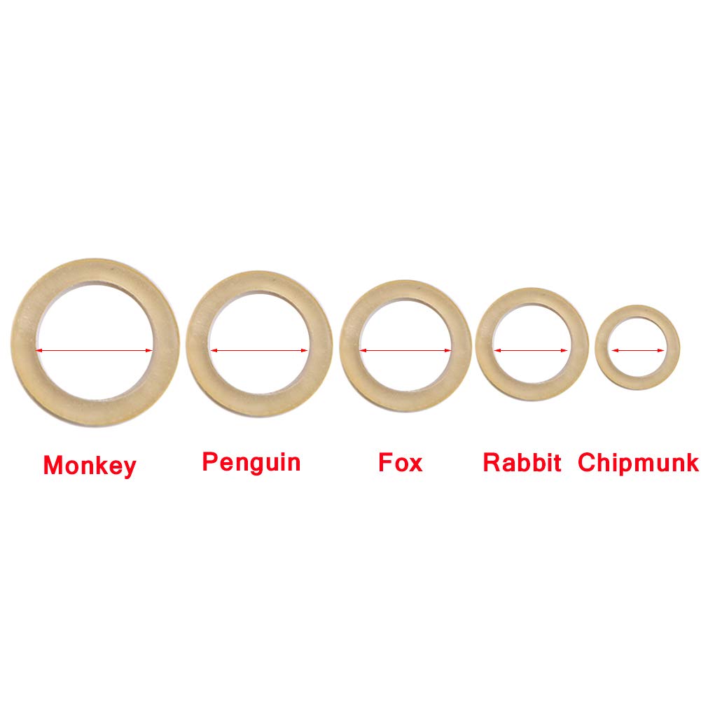 Dental Orthodontic Rubber Bands Orthodontic Elastic Orthodontic Supply (3/8", 3.5 Oz)