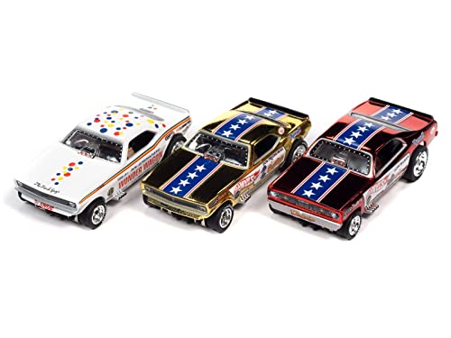 Auto World 4Gear R26 Tom The Mongoose McEwen - 1970 Plymouth Duster HO Scale Slot Car