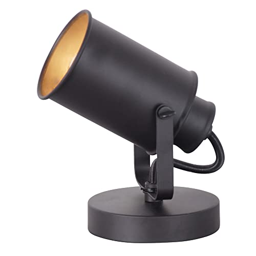 Catalina Lighting 18775-012 Modern Multipurpose Spotlight Desk or Wall Mount Accent Lamp, 6", Dark Bronze