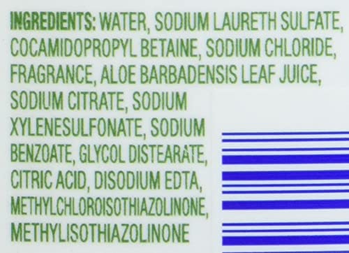 Safeguard Body Wash Nourishing Aloe Scent, 21 oz/621ml, 5.476 Lb