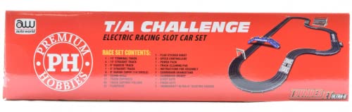 Auto World/Premium Hobbies T/A Challenge Mustang VS Camaro HO Scale Slot Car Race Set CP7973