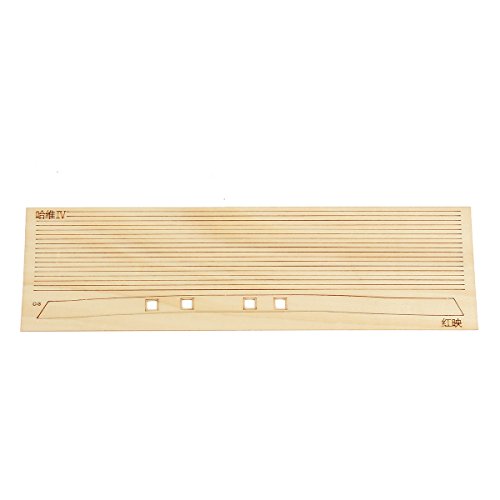 HAPYLY 1/130 Scale DIY Hobby Wooden Ship Science Equipmen Assembly Model Boat Kits Sailing Boat Kit Decor Toy Gift