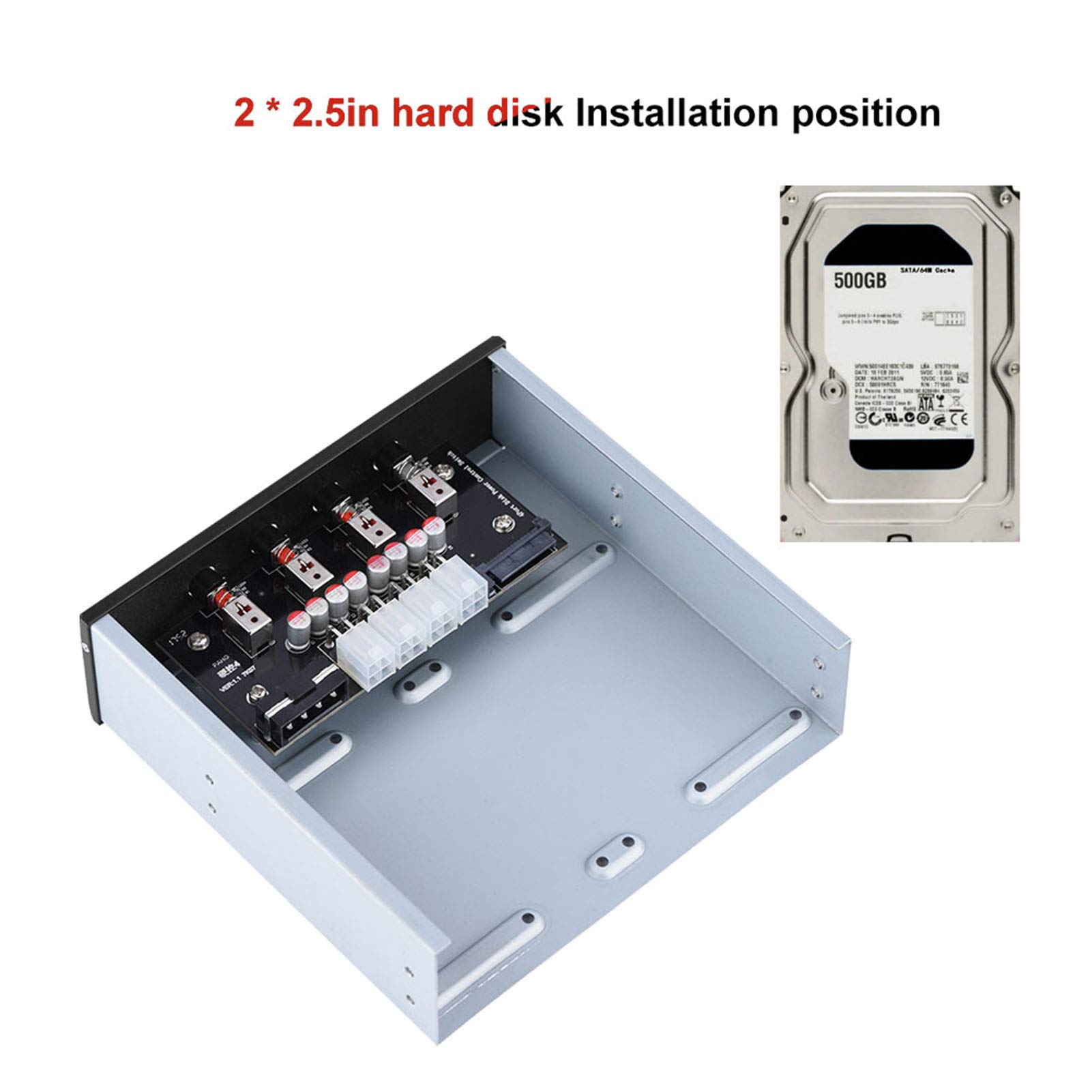 Hard Drive Power Switch Module Hard Drive HDD SATA Drive Control Module Hard Drive Power Switch Selector Switcher for Desktop PC Computer
