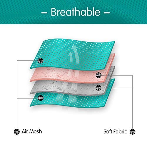 PoyPet Reflective Soft Breathable Mesh Dog Harness Choke-Free Double Padded Vest with Adjustable Neck and Chest(Military Green,M)