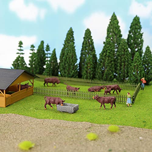 Artificial Model Grass Mat Trains Green White Yellow Snow 40x200cm or 15.7ββ x 78'' for Decoration Kids Craft Scenery Model DIY (Grass Green)