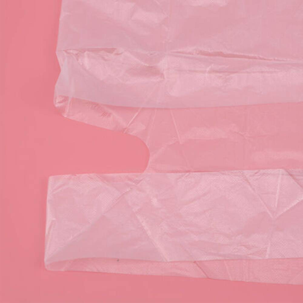 BSMTEBN 50Pcs Disposable Aprons Professional Transparent Lightweight Beauty Aprons for Painting Cooking Beauty Salon
