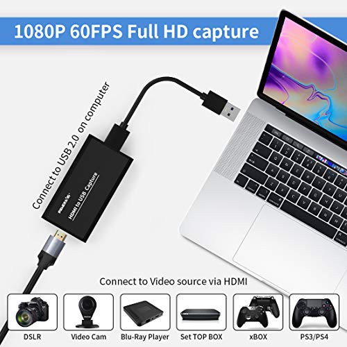 POWERAXIS Audio Video Capture Card (2.0USB)