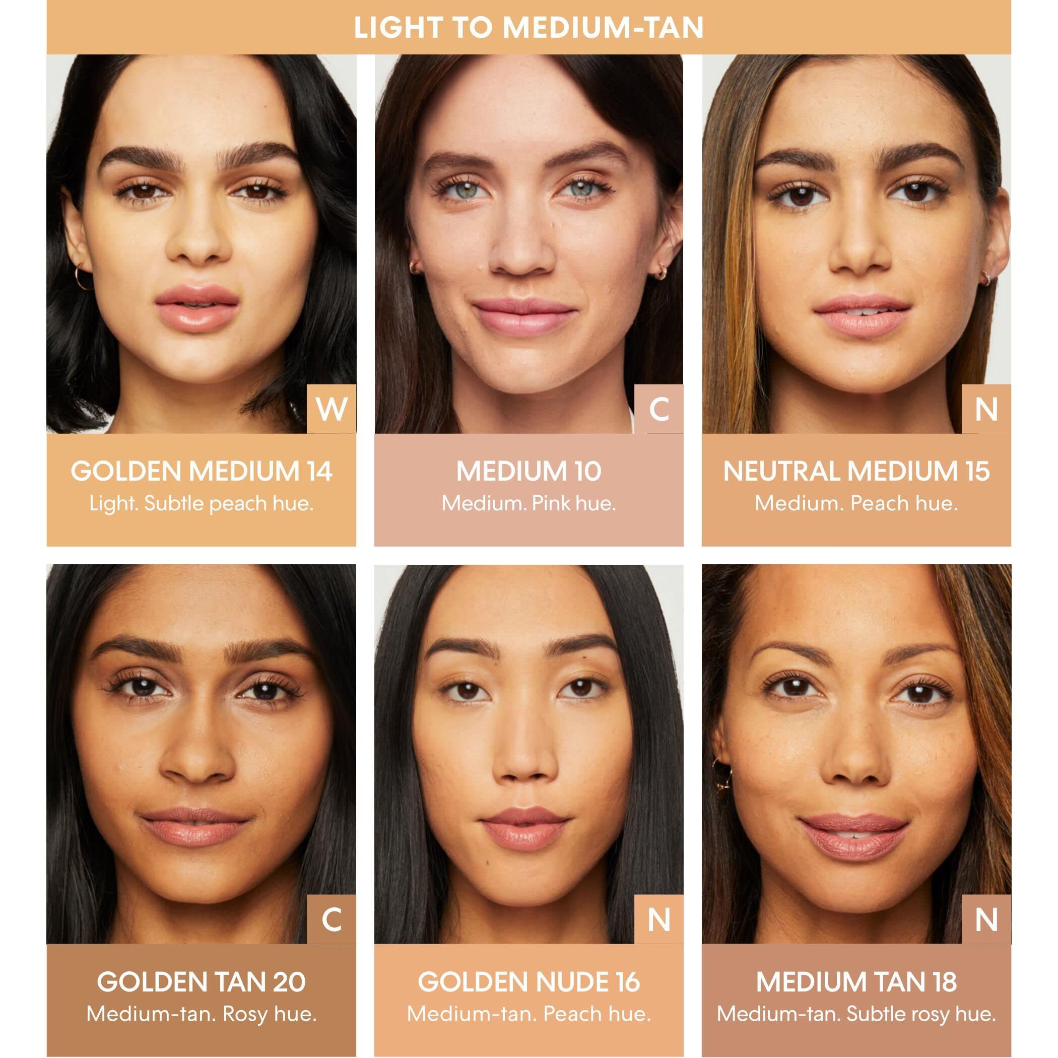 bareMinerals Original Matte Loose Mineral Foundation SPF 15, Powder Foundation Makeup, Buildable Coverage, Reduces Shine, Talc Free Foundation, Vegan