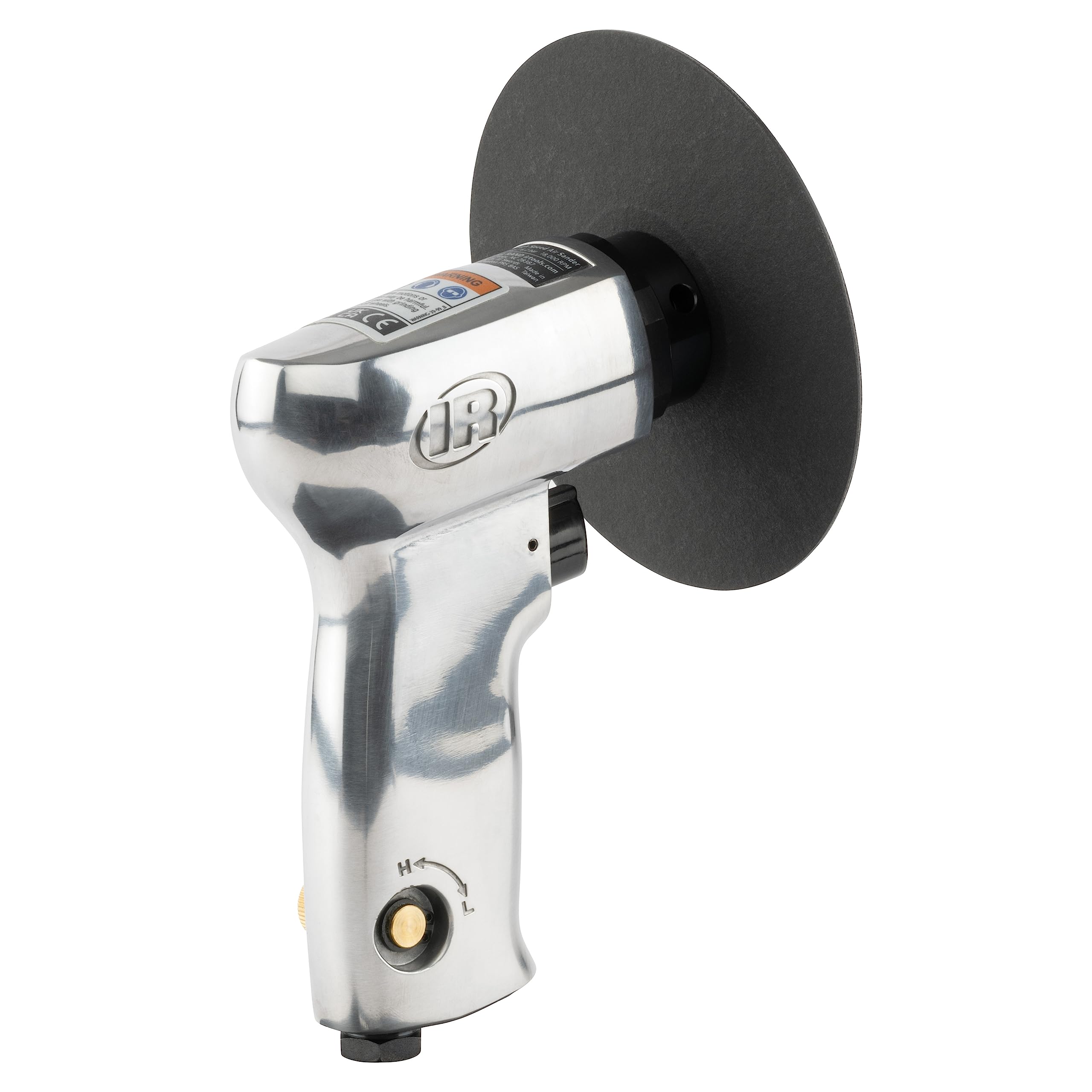 Ingersoll Rand 317-B - 3" and 5" Sander, Fiber Pad, 18000 RPM, 0.45 HP, Chrome
