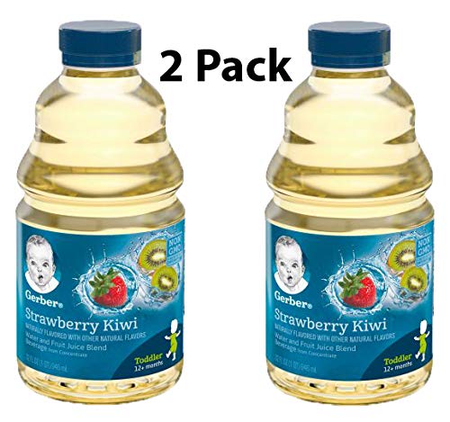 Gerber Toddler Juice Bottles (Strawberry Kiwi)