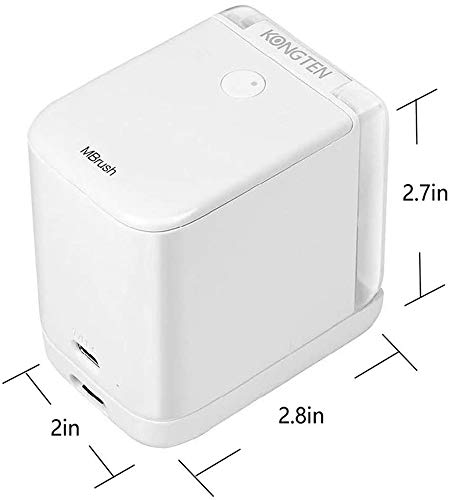Mini Removable Handheld Color Printer(MBrush) USB Wireless Bluetooth Portable Printer Office Label Machine Logo Color Printer (Printer)