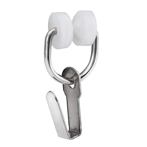 RecPro RV Nylon Wheel Carrier Hook for I Beam Track Curtain Rod (20)