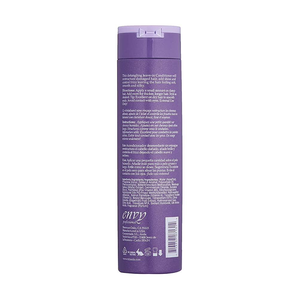 Trissola Leave-In Conditioner - Hydrating Leave-In Conditioner for Frizzy Hair (8.4 oz)