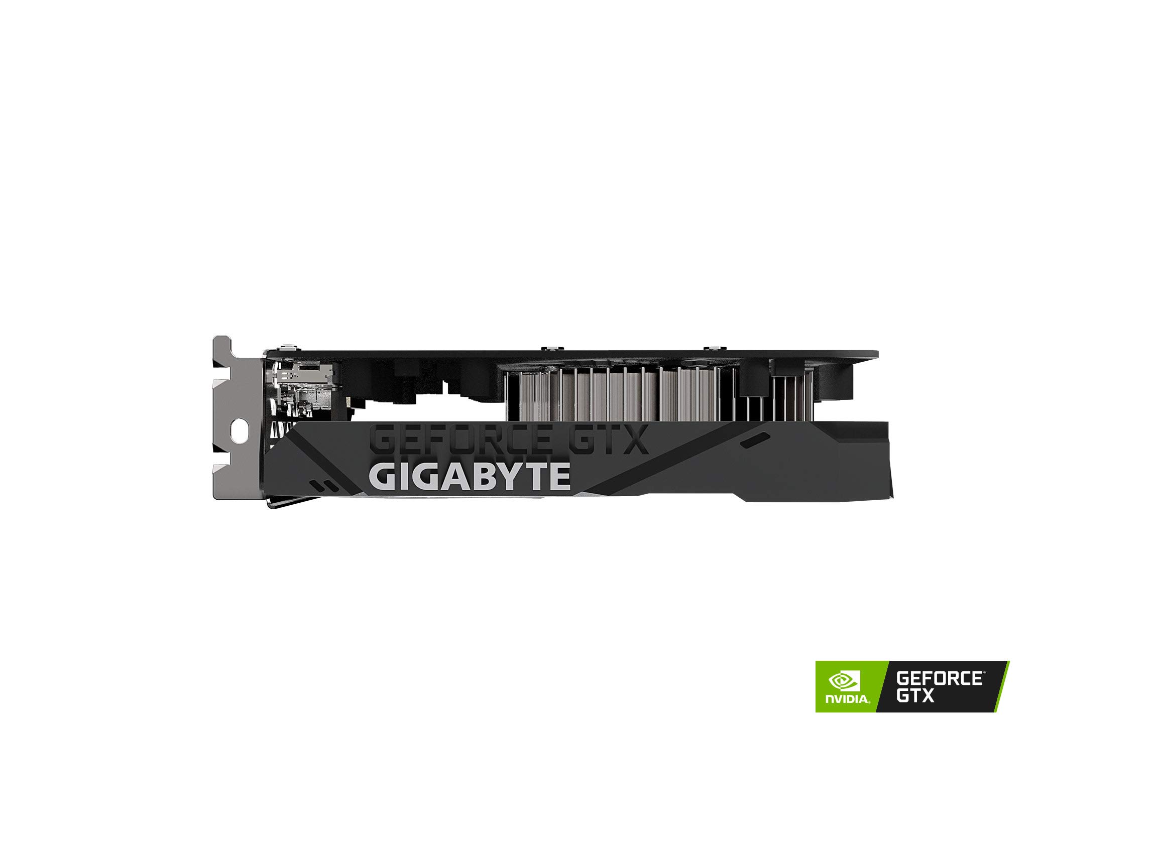 Gigabyte GeForce GTX 1650 D6 OC 4G Graphics Card, 170mm Compact Size, 4GB 128-Bit GDDR6, GV-N1656OC-4GD Video Card