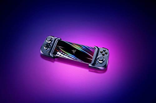 Razer Kishi for Android - Smartphone Gaming Controller (USB-C Connection, Ergonomic Design, Individual Fit for Mobile Phones, Analog Stick, Ultra Low Latency) Black