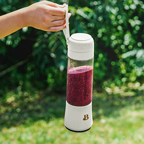 Beautiful Portable Blender,by Drew Barrymore, 70 Watts, 18.5 OZ (White Icing)