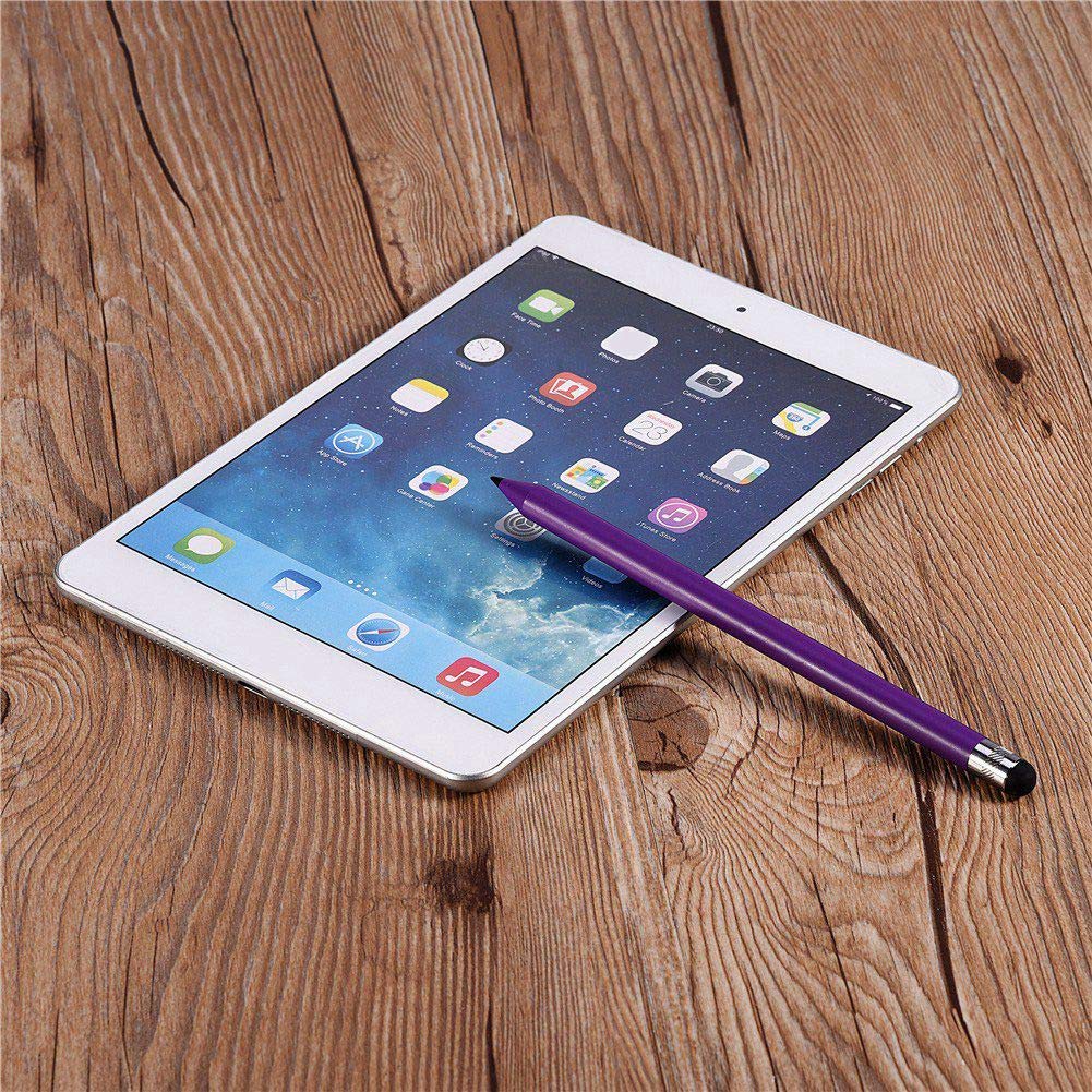Touch Screen Pen Replacement for All Touch Screens Cell Phones Tablets Laptops Universal Stylus Pencil (Purple)