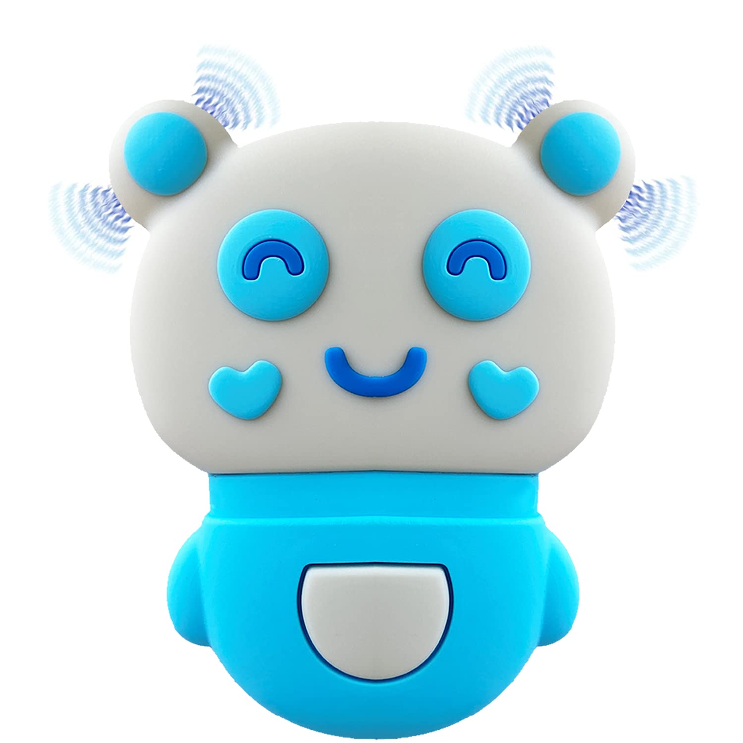Baby Teether Toy, Teetheing Toys for Babies 0-12 Months, Baby Soothing Teether Toys for Sensory Exploration and Teething Relief, Cute Cartoon Shape, BPA-Free