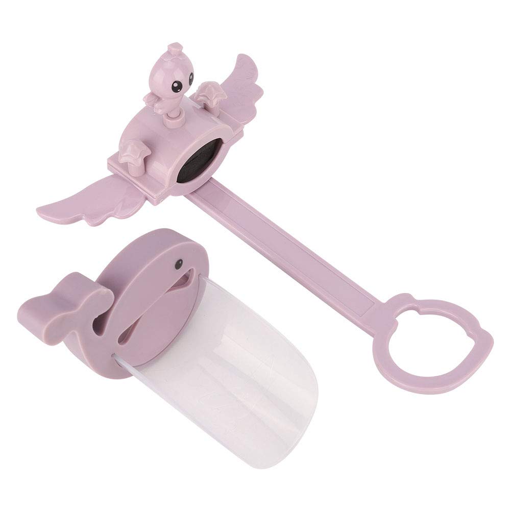 Faucet Handle Extender Set, Faucet Extender for Toddlers, Sink Handle Extender Odor-Free Cartoon for Different Switches Teaches Your Baby or Child Good Habit(Purple)