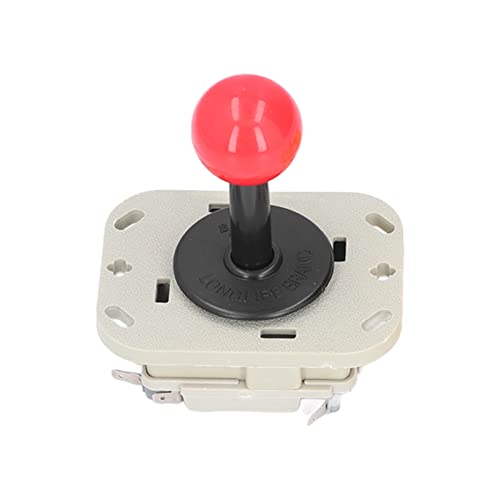 Arcade Joystick, 50 Million Taps Lightweight Portable Comfortable Grip Simple Operation Arcade Buttons for Household for Recreational Machines