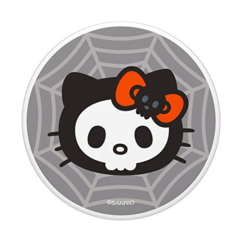 Hello Kitty Halloween Skeleton Face PopSockets PopGrip: Swappable Grip for Phones & Tablets
