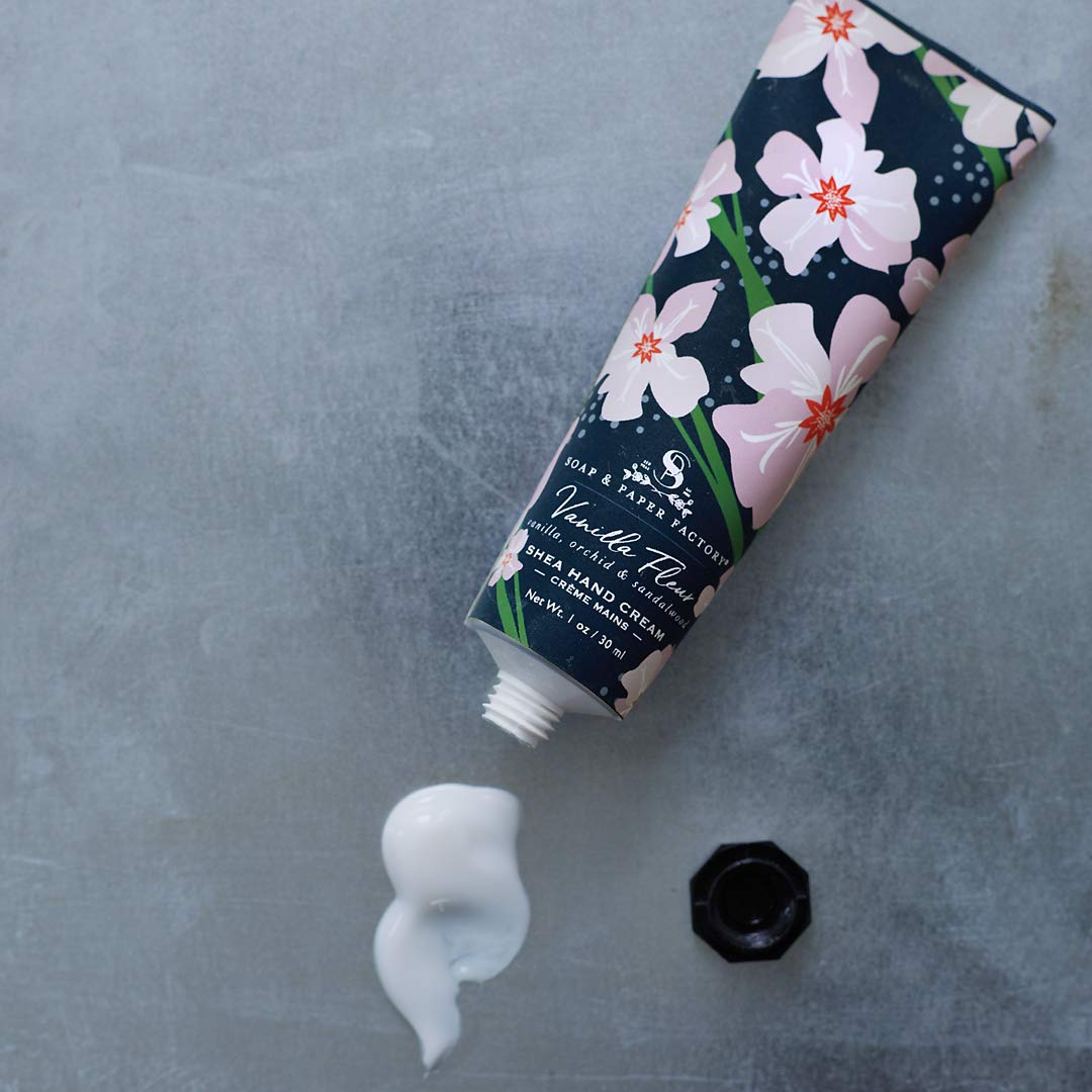 Soap & Paper Factory Vanilla Fleur Hand Cream, 1 oz