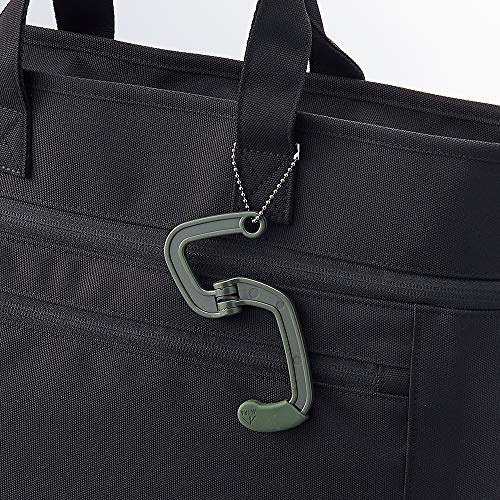 LIHIT LAB Bag Hanger, Black, 4.5 × 2.5 Inches (A7791-24)