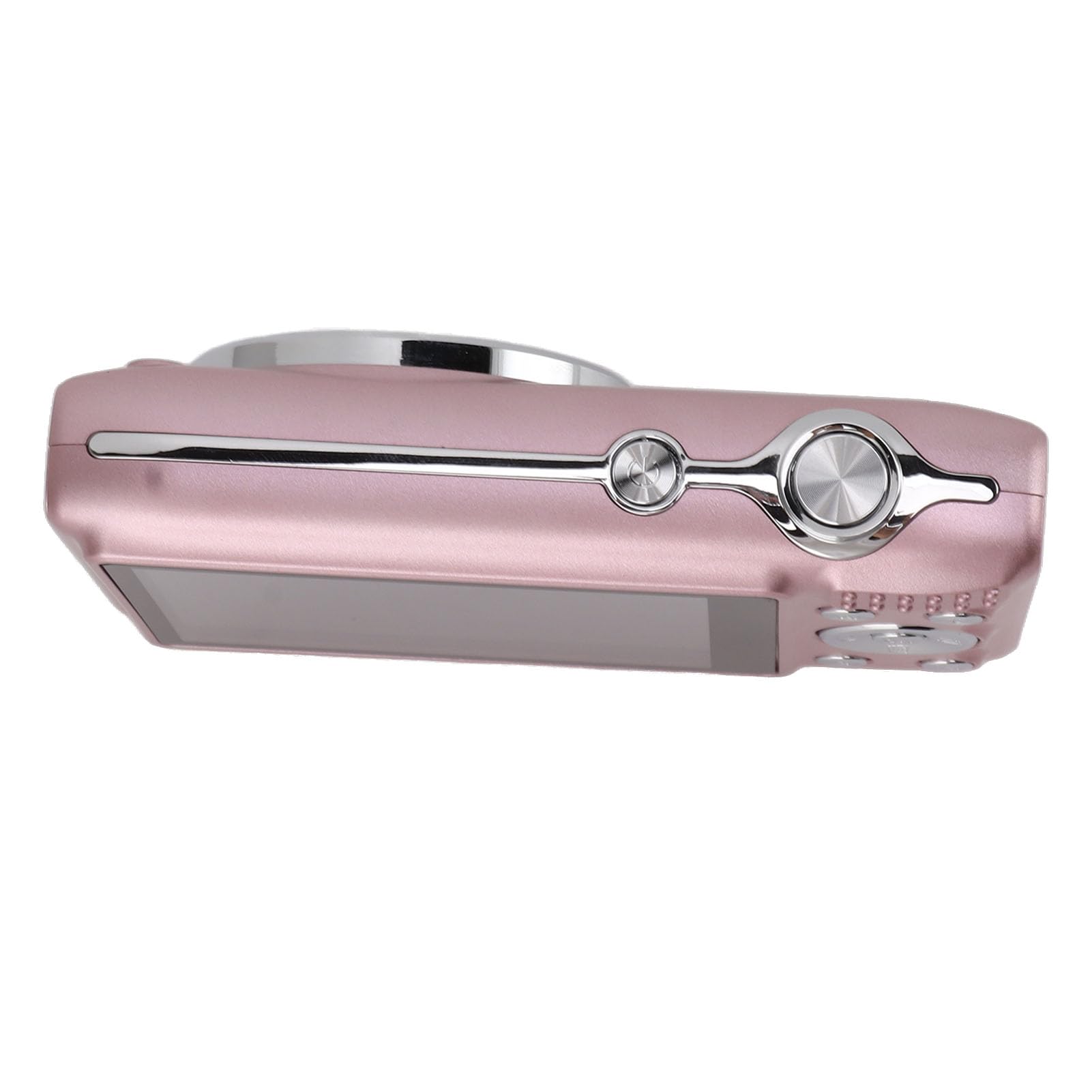 4K Digital Camera, Slim and Lightweight 58MP Autofocus Automatic Beauty Mode Teens Small Camera 2.88 Inch IPS Screen 16X Zoom for Travel (Pink)