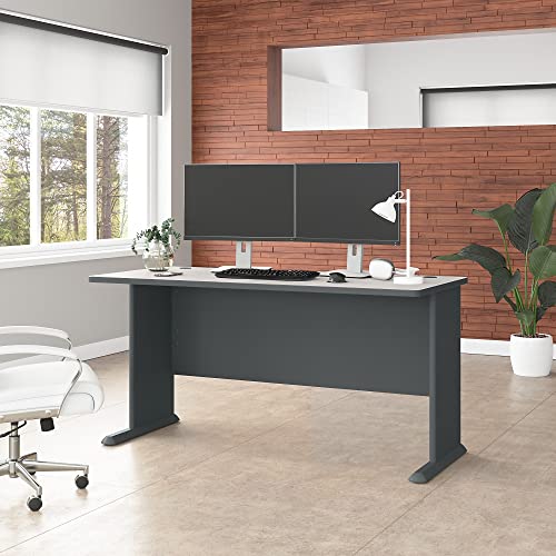 Bush Business Furniture Series A Home-Office-desks, 60W, Slate