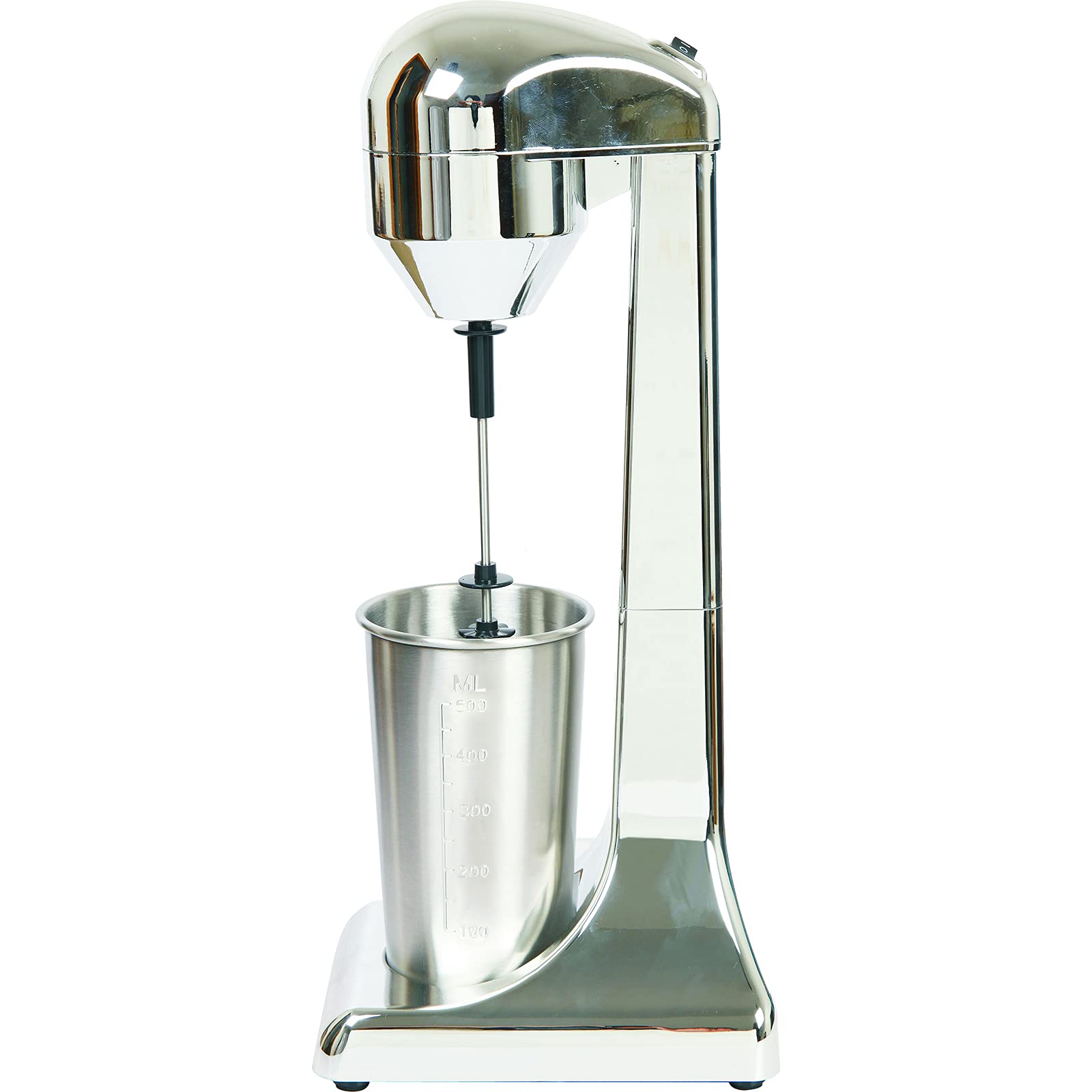 500ml Electric Milkshake Maker Machine 100W Household Commercial Juice Fruit Ice Mixer Single Head Milk Tea Drink Mixer Blenders 110V 23000RPM