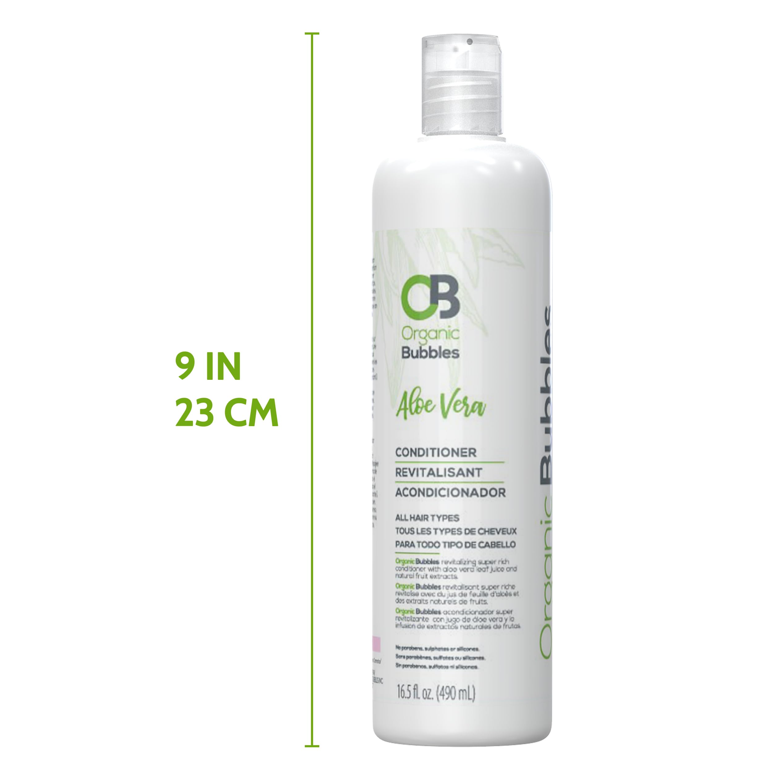 Organic Bubbles Aloe Vera – Vegan and Made in Canada (Conditioner)