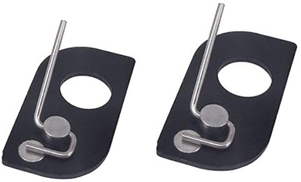 2pcs Stainless Arrow Rest Archery Magnetic Rests Recurve Bow Shelf Pad (Right Hand)