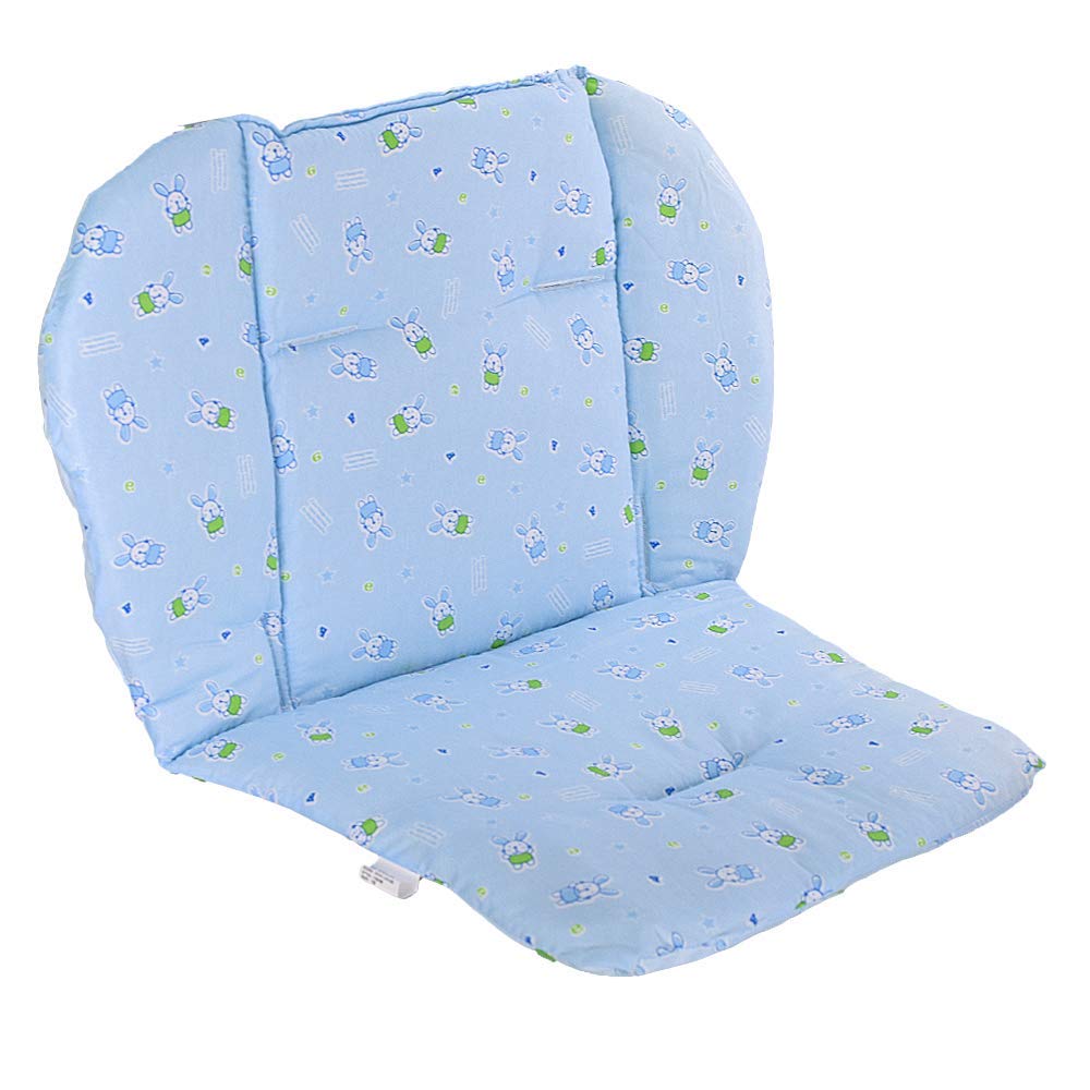 Topwon High Chair Booster Seat Cushion for Toddler and Baby (Blue)