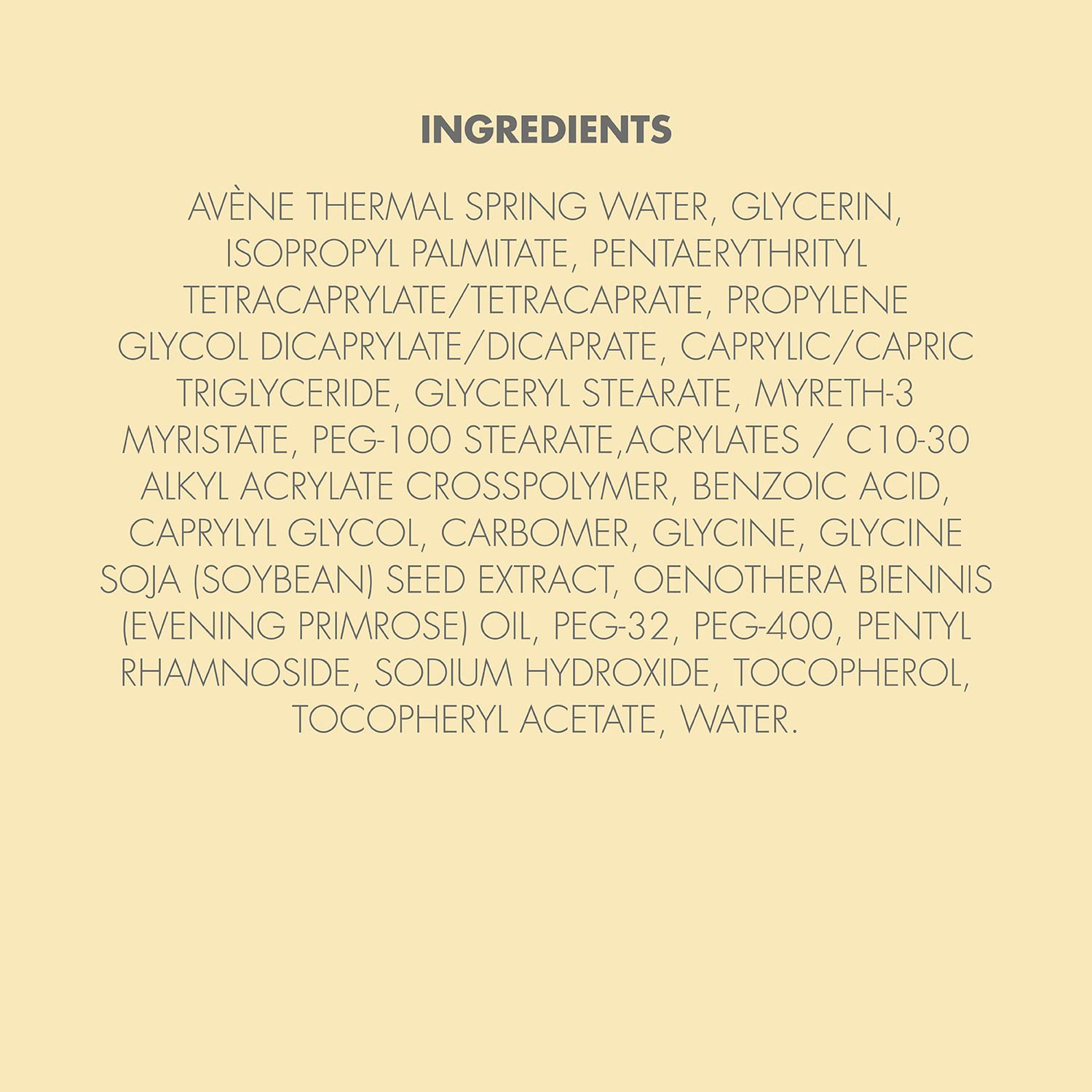 Avene Trixera Nutrition Nutri-Fluid Balm, Ceramides, Very Dry, Face and Body, Alcohol-Free, Pump, 13.5 Oz