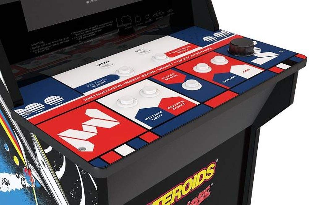 ARCADE1UP Classic Cabinet Home Arcade, 4ft (Asteroids)