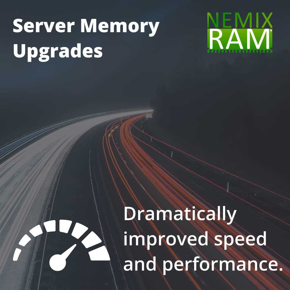 32GB Kit 2x16GB DDR4-3200 PC4-25600 ECC 2Rx8 Unbuffered Server Memory by NEMIX RAM