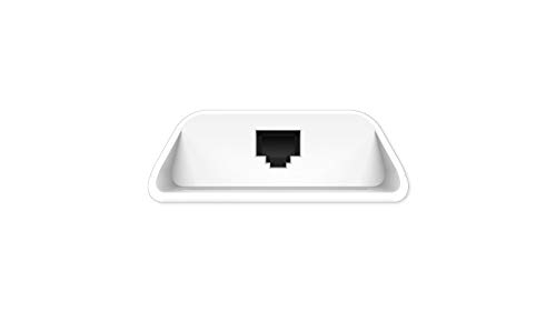 D-Link PoE Splitter Adapter 1 Port Gigabit Ethernet DC Power Cable PoE+ Supports 5V, 9V, 12V IP Surveillance Camera (DPE-301GS),White