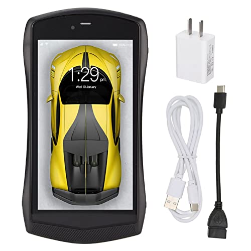 7 Inch Kids Tablet, 2G RAM 32G ROM Sports Car Shape Octa Core Processor 5G WiFi Dual Band Children Tablet for Travel for Home (US Plug)
