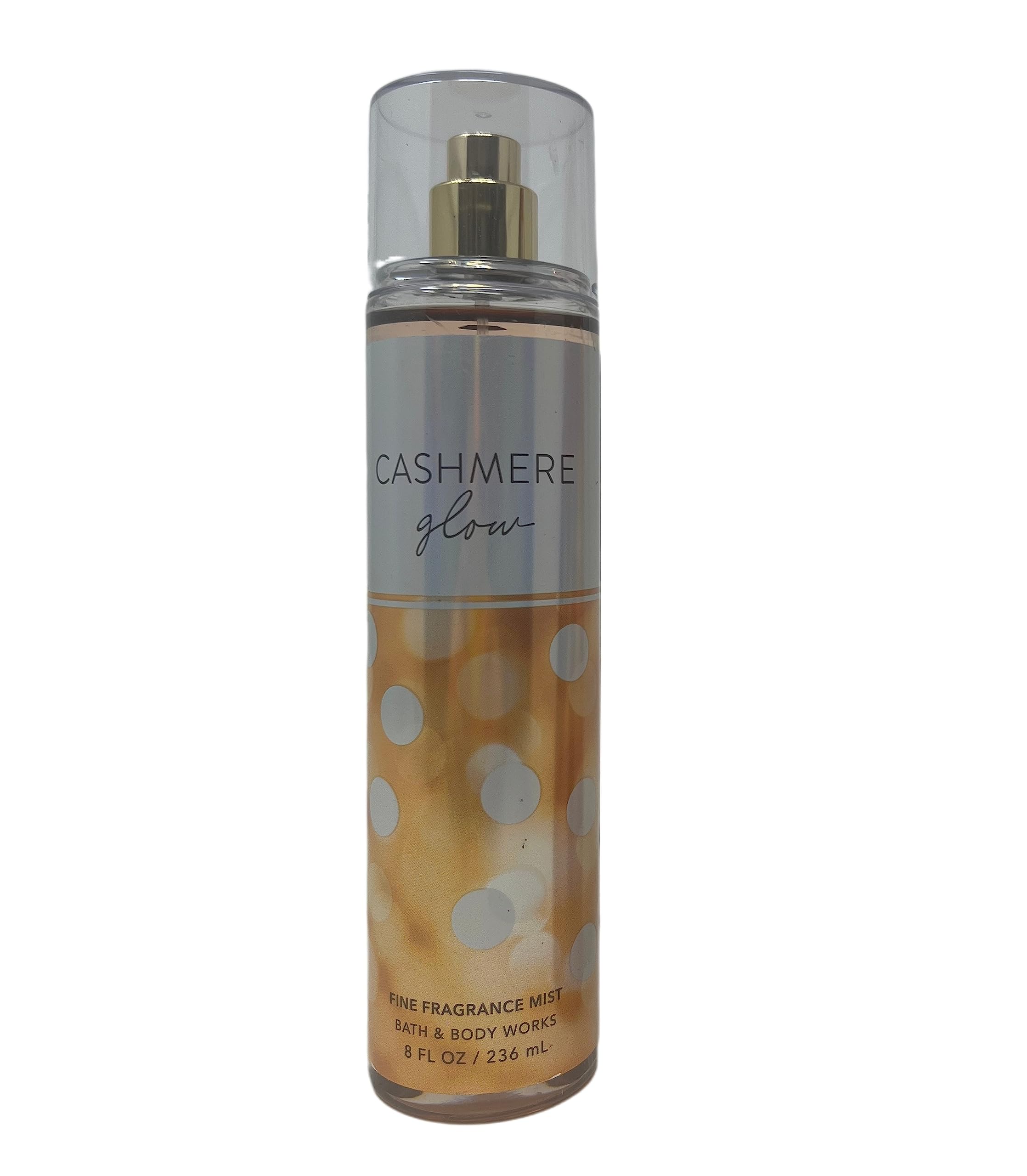 Bath & Body Works - Signature Collection - Cashmere Glow - Fine Fragrance Mist 8 Fl Oz & Ultra Shea Body Cream - 8 Oz