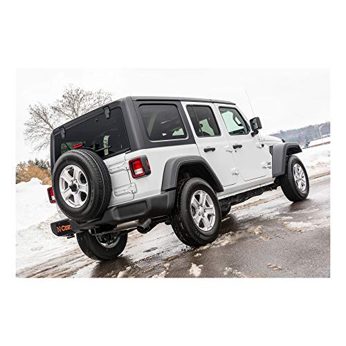 CURT 13392 Class 3 Trailer Hitch, 2-Inch Receiver, Compatible with Select Jeep Wrangler JL , Black
