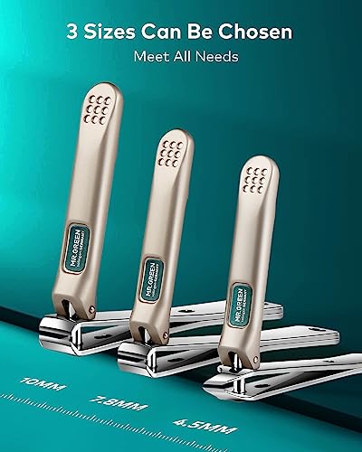 3 pcs Nail clippers set stainless steel nail clippers & slant edg Toenail Clipper Cutter for men and women