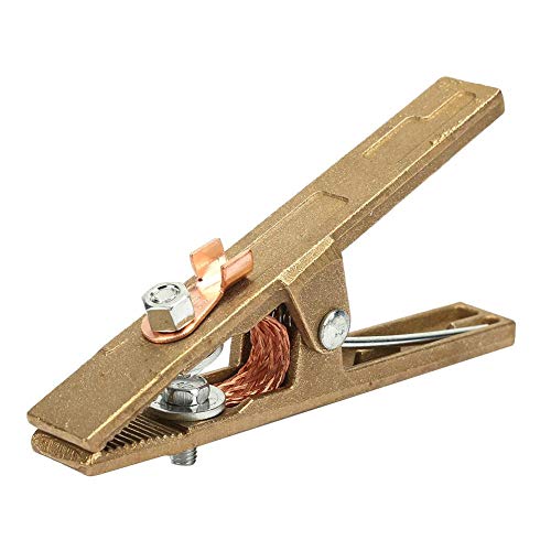 300A Brass A-shape Ground Welding Earth Clamp Welder Earth Ground Cable Copper Grip Clip Clamp for Welding Machine