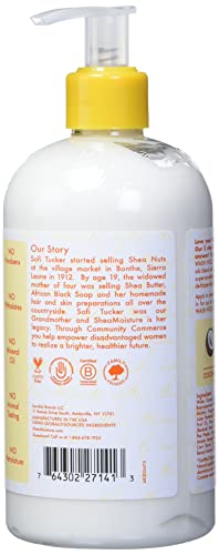 SHEA MOISTURE Coconut Custard Conditioner 13 Ounce Pump (384ml)