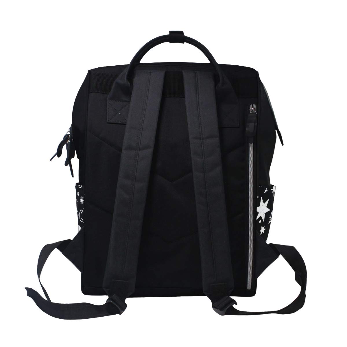 Diaper Bag Backpack, Moon And Stars Multifunction Travel Back Pack Maternity Baby Changing Bags, Large Capacity, Durable and Stylish
